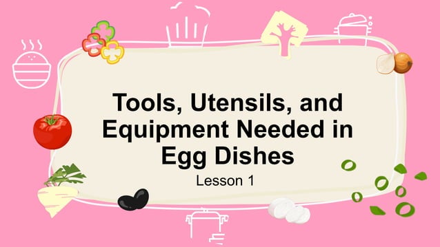 LESSON 1 COOKERY 10 QUARTER 1.1 pptx | PPTX
