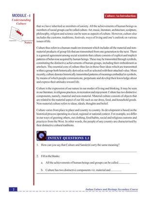 Lesson 1 culture an introduction | PDF