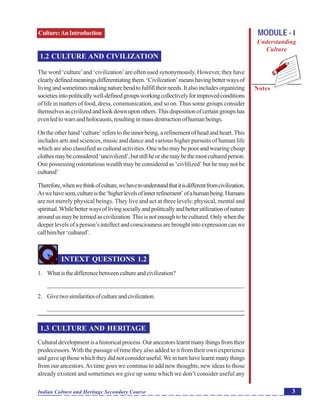 Lesson 1 culture an introduction | PDF