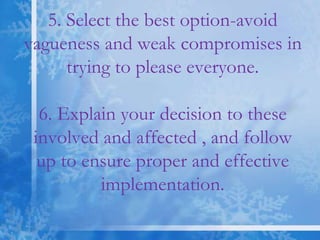 Lesson1 decision making skill | PPTX