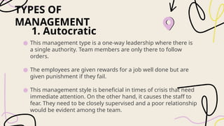 LESSON 1 DEFINITION, FUNCTIONS, TYPES and THEORIES of Management.pptx