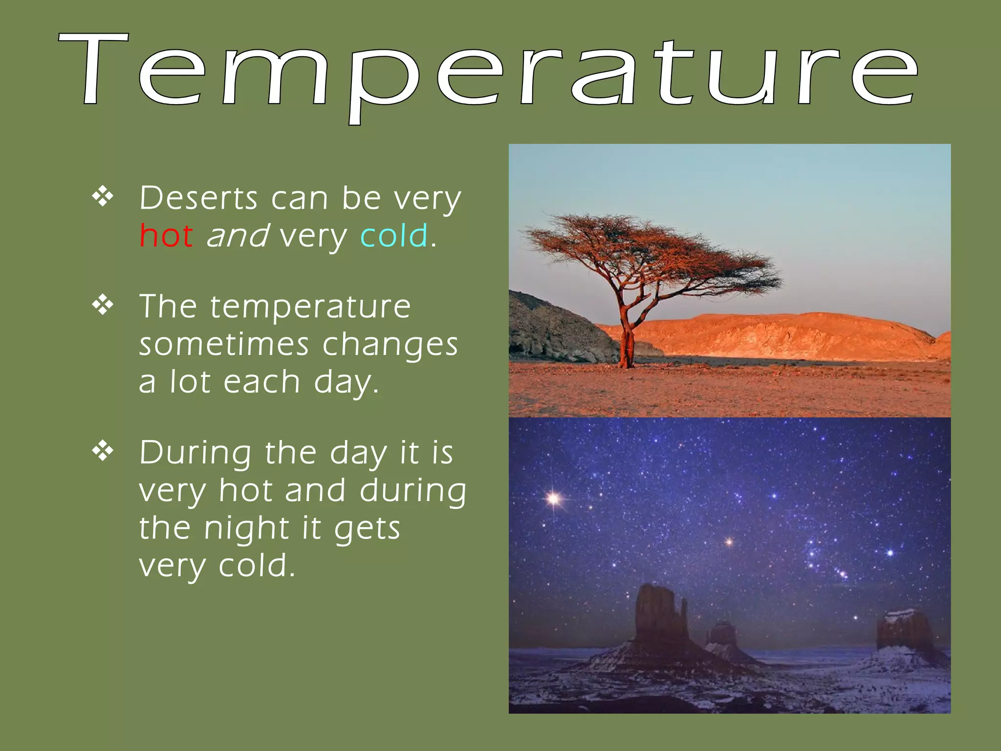 Lesson1 deserts power point | PPT | Geography | Science