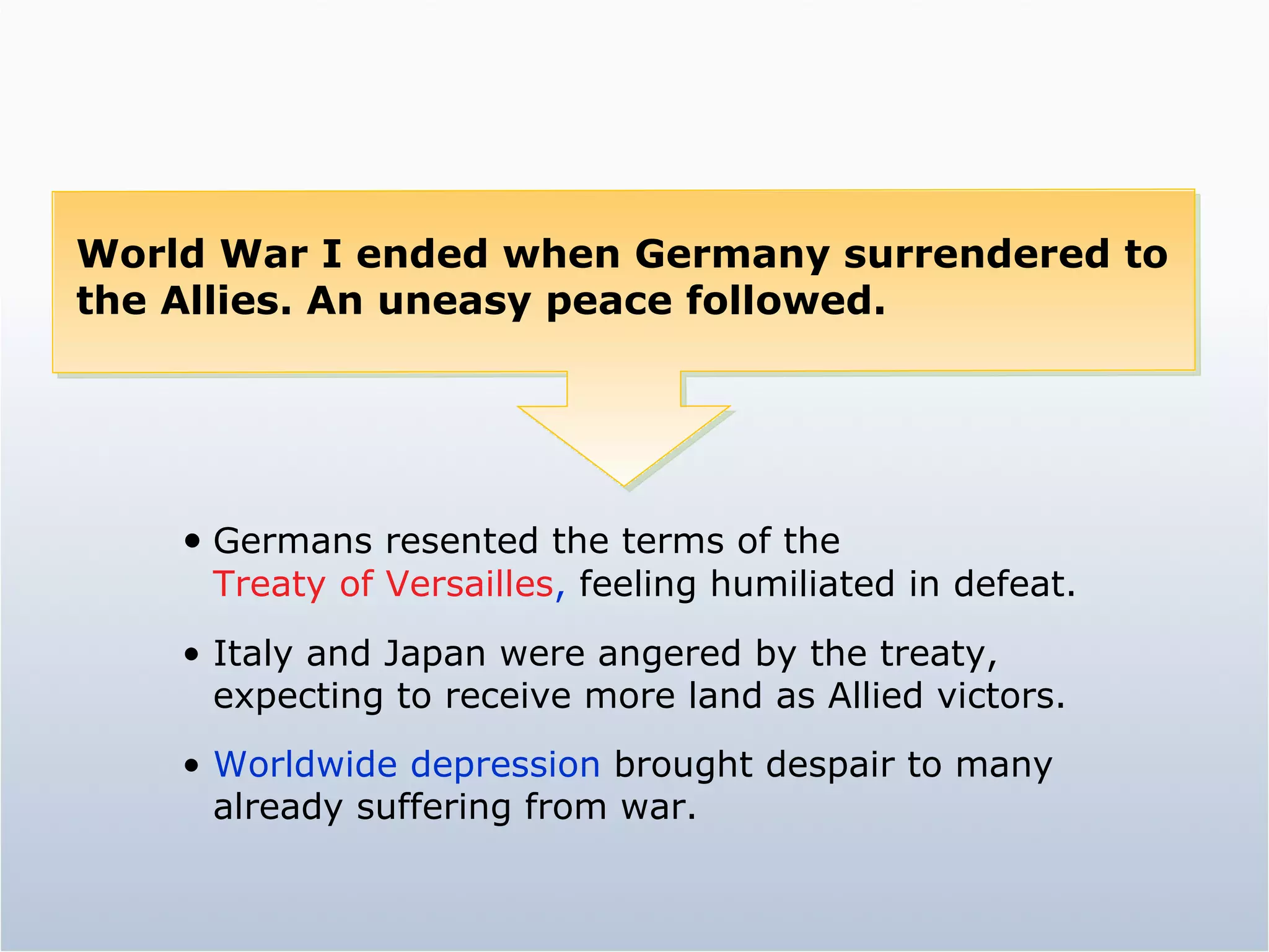 Lesson 1 Dictators & War | PPT