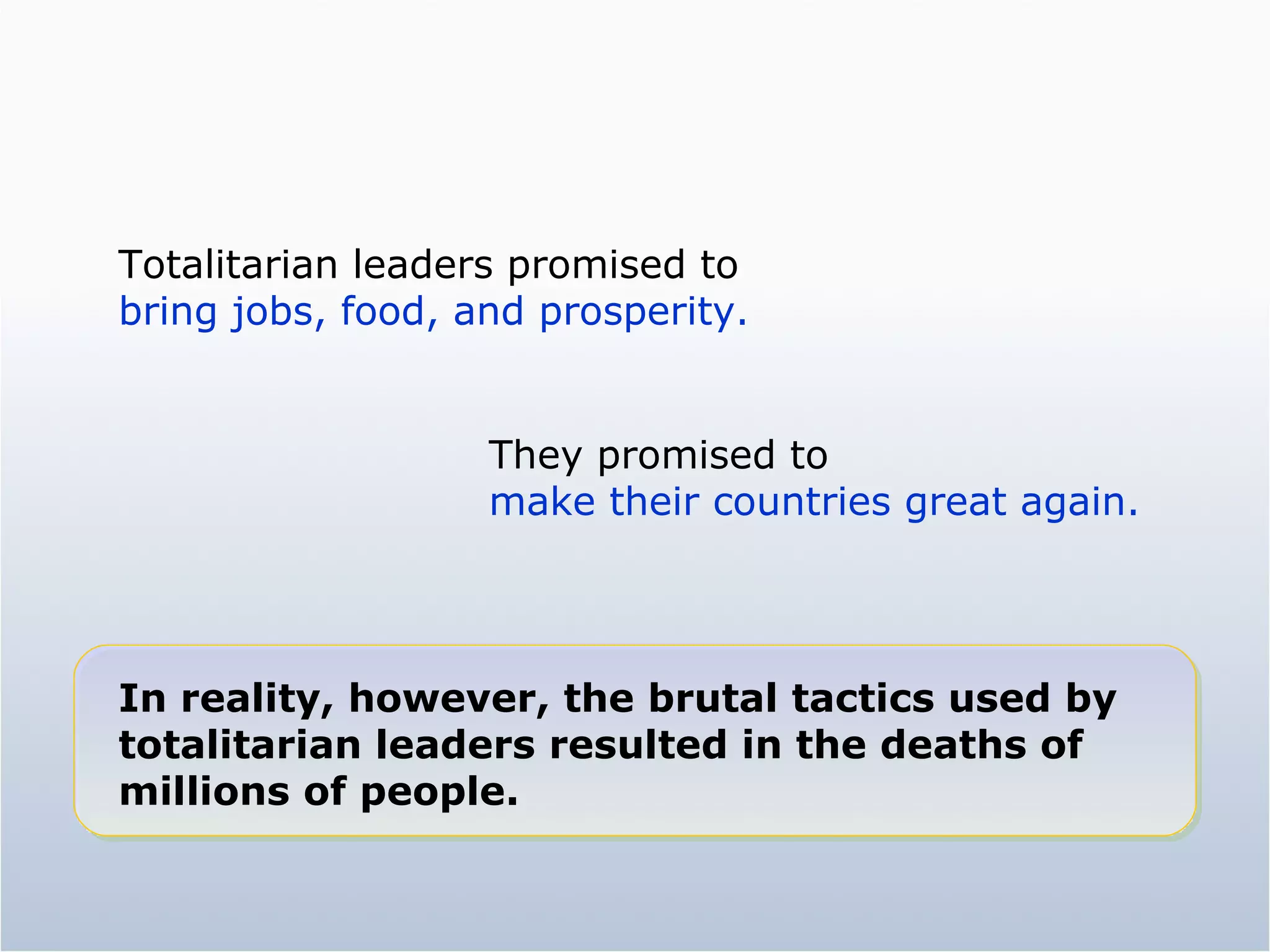 Lesson 1 Dictators & War | PPT