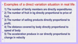 LESSON 1_direct variation.Powerpoint Pres | PPTX