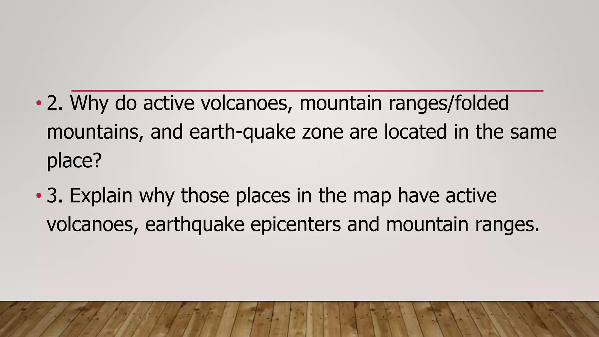 Lesson 1 Distribution of Active Volcanoes, Earthquake.pptx