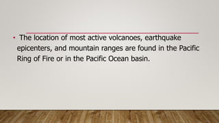 Lesson 1 Distribution of Active Volcanoes, Earthquake.pptx