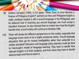 Lesson 1 English for Academic and Professional Purposes | PDF