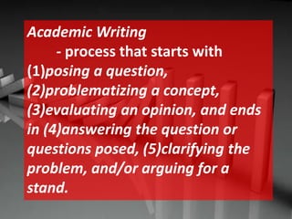 Lesson 1 English for Academic and Professional Purposes | PDF
