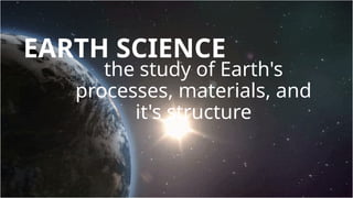 Earth Science FACTORS THAT MAKES EARTH HABITABLE | PPTX | Chemistry ...