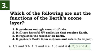 Lesson 1 Factors that makes Earth Habitable | PPTX