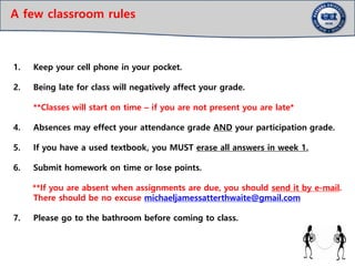 Lesson 1 EC1 Advanced | PPT