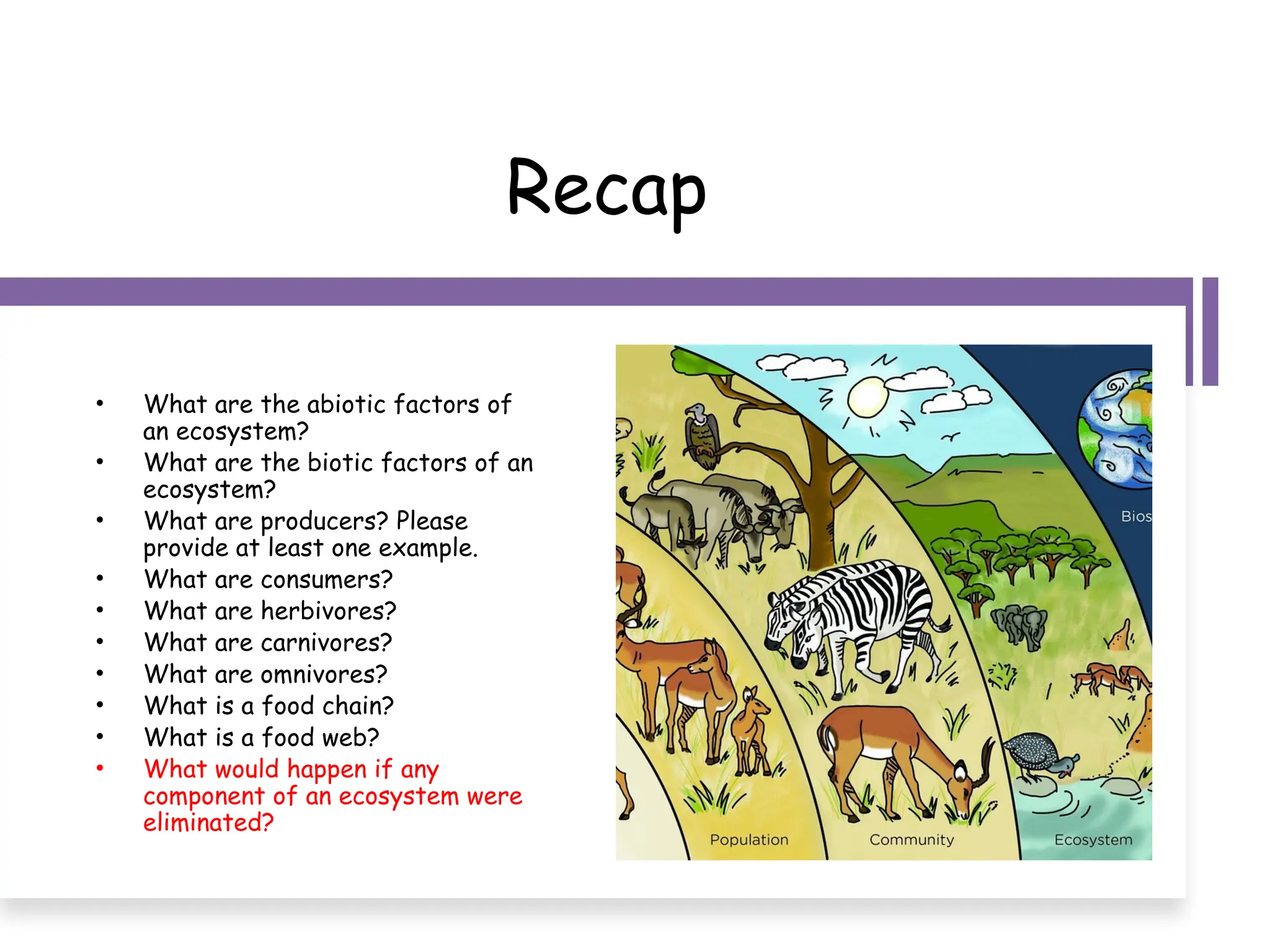 Lesson 1 ecosystem biotic and abiotic factor | PPT