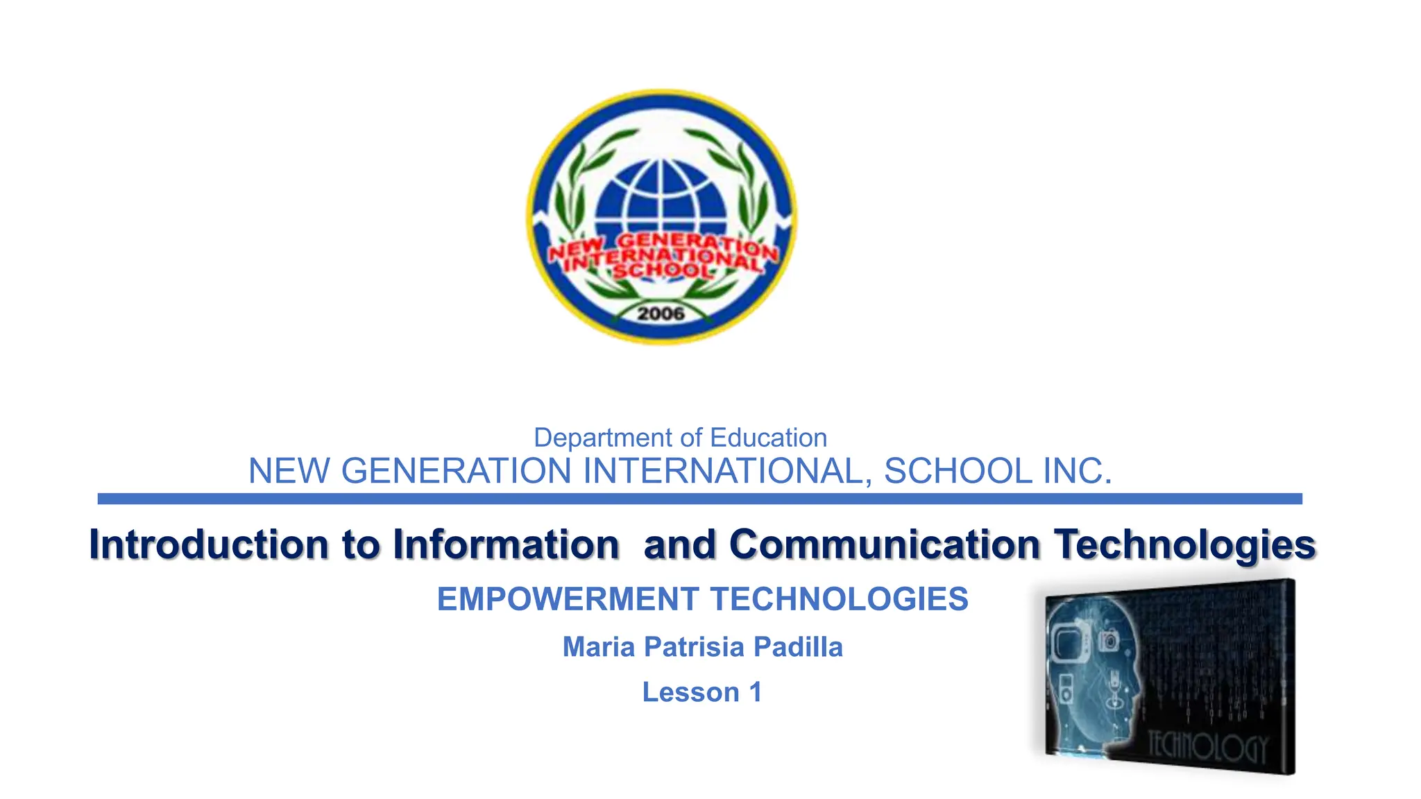 LESSON 1_Emtech.pptx EMPOWERMENT TECHNOLOGY | PPTX