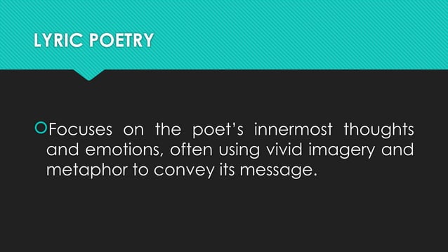 Lesson 1 English 7 Q1 MATATAG Curriculum: Lyric Poetry and Elements of ...