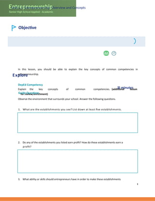 Lesson 1 Entrepreneurship Overview and Concepts for print.docx