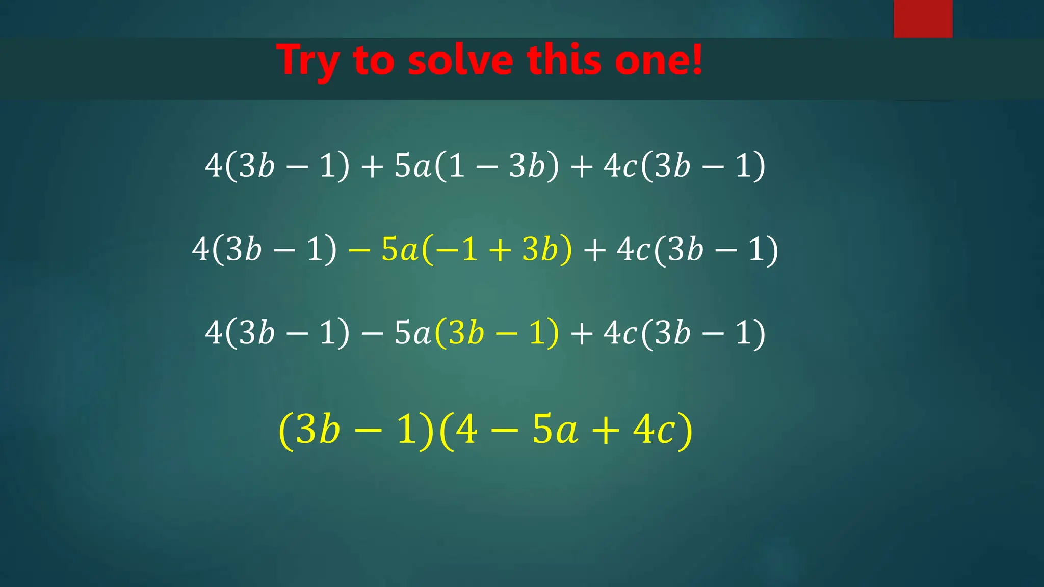 Lesson 1, Factoring Polynomials for Grade 8.pptx