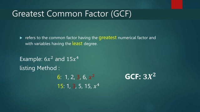 Lesson 1, Factoring Polynomials for Grade 8.pptx