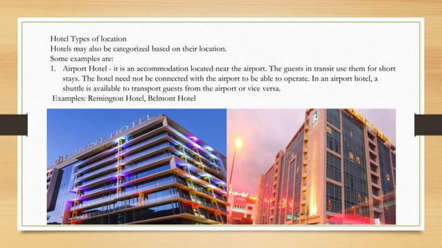 LESSON 1 (FLO) FUNDAMENTALS OF LODGING OPERATIONS.pptx | Hotels and ...