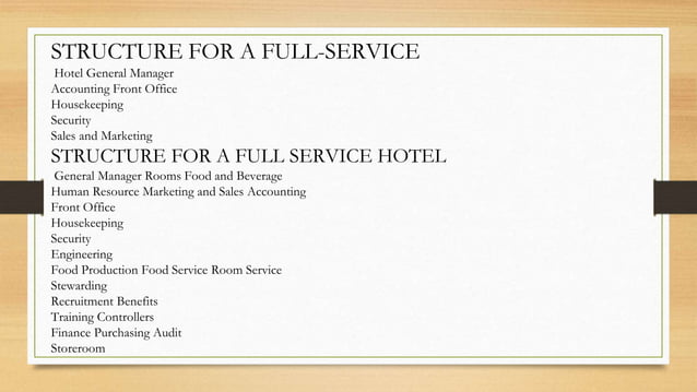 LESSON 1 (FLO) FUNDAMENTALS OF LODGING OPERATIONS.pptx | Hotels and ...