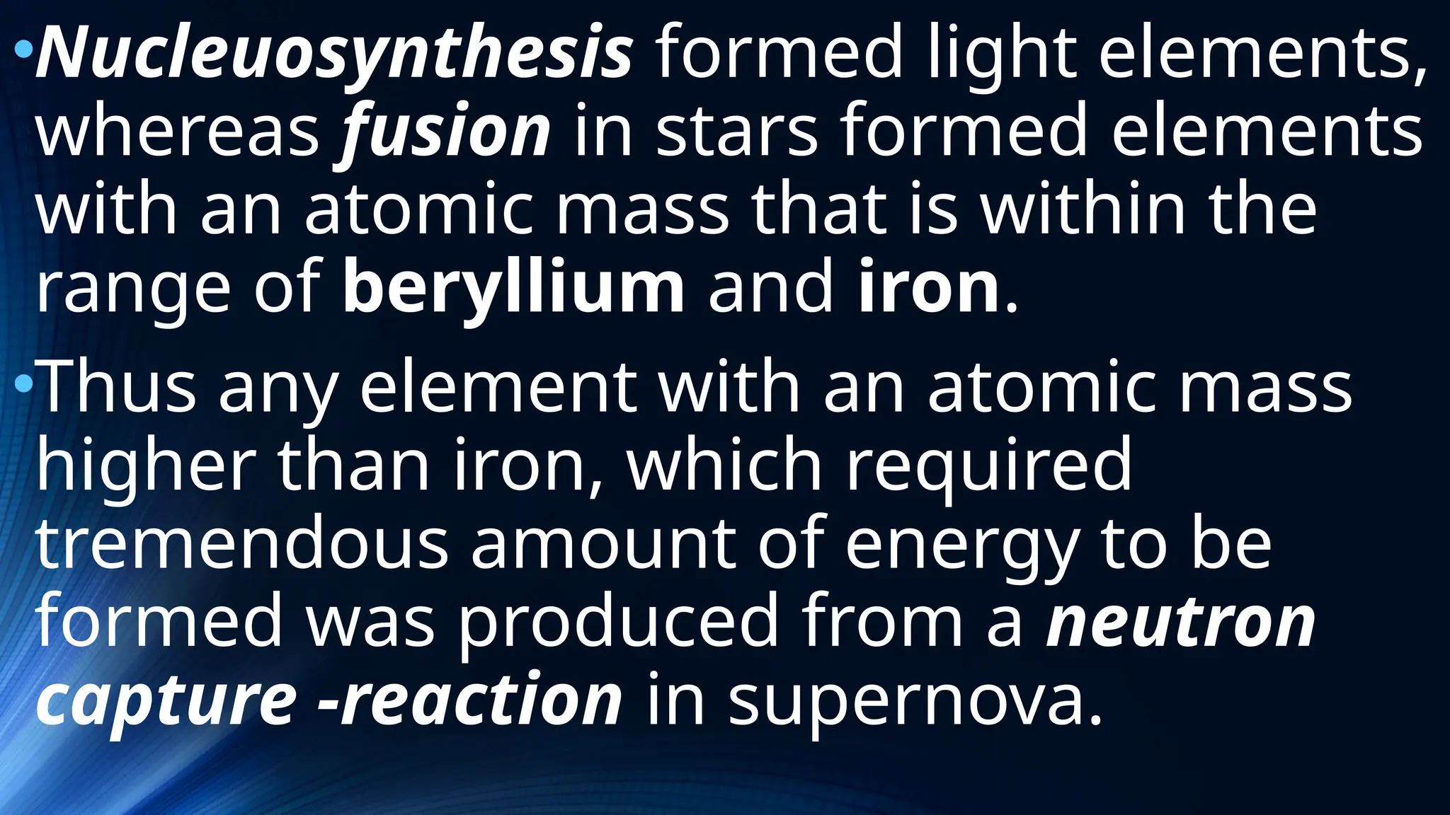 Lesson 1 Formation of Light and Heavy Elements.pptx