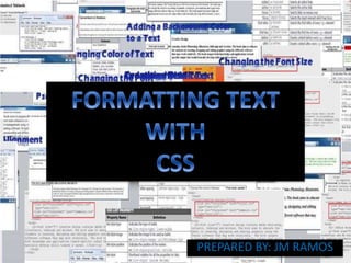 Formatting Text with CSS | PPTX
