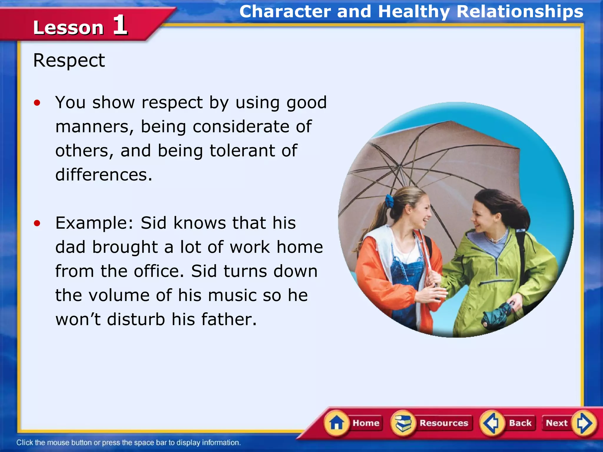 Lesson 1 foundations of healthy relationships | PPT