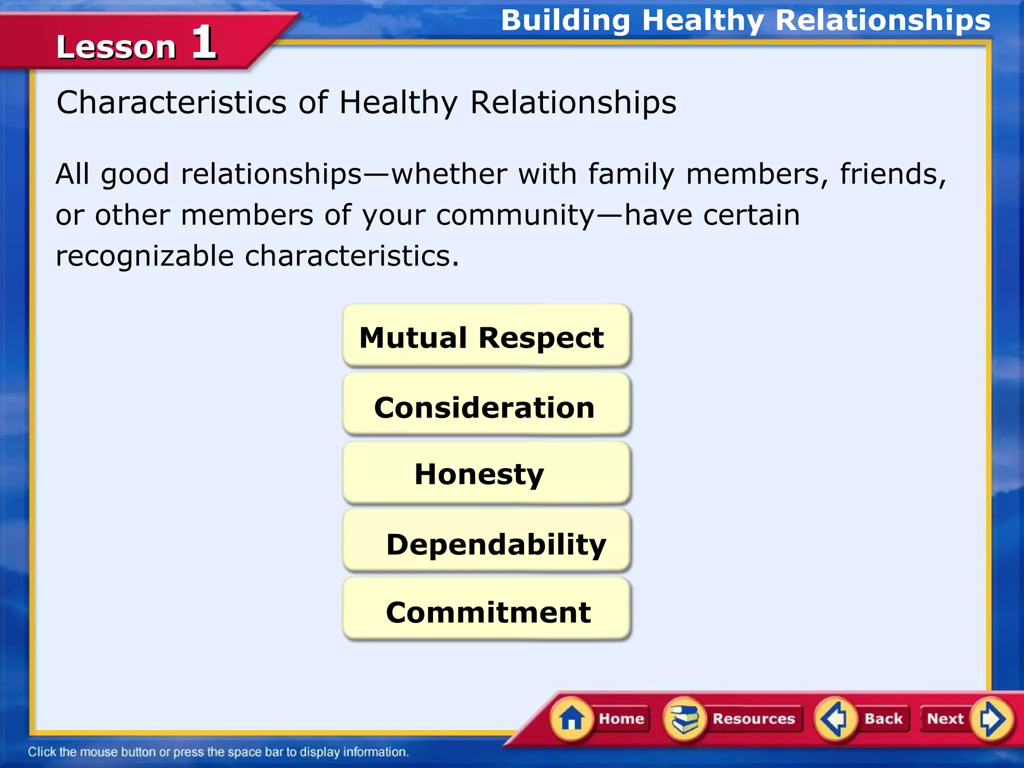 Lesson 1 foundations of healthy relationships | PPT