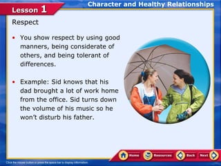 Lesson 1 foundations of healthy relationships | PPT