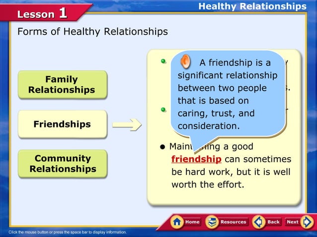 Lesson 1 foundations of healthy relationships | PPT