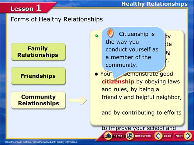 Lesson 1 foundations of healthy relationships | PPT