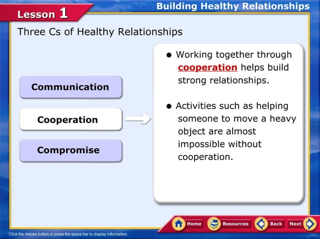 Lesson 1 foundations of healthy relationships | PPT