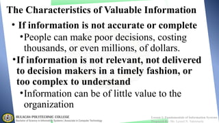 Lesson 1 Fundamentals of Information System.pptx