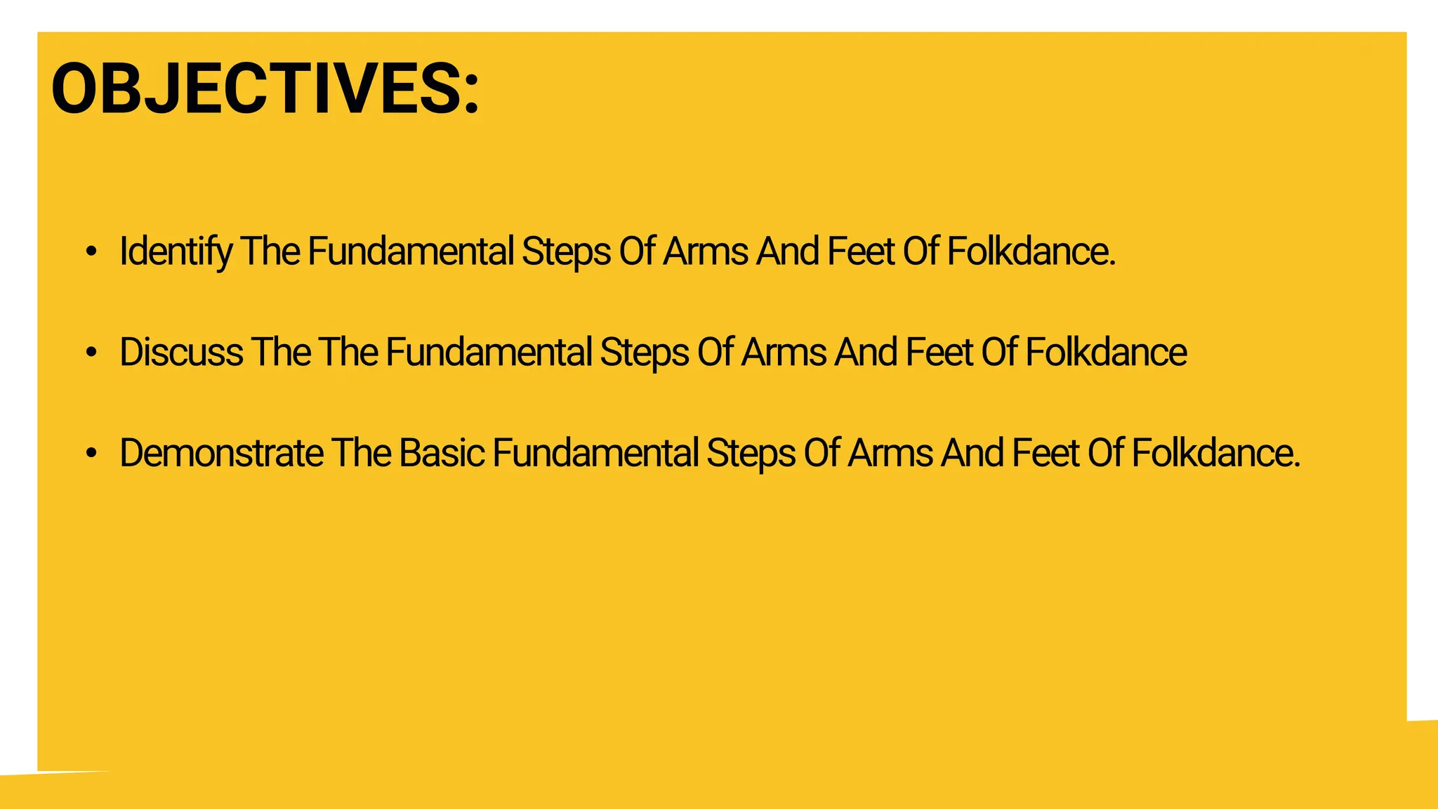 Lesson 1 fundamental steps of arms and feet.pptx