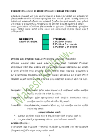 ICT Lessons in Sinhala | PDF