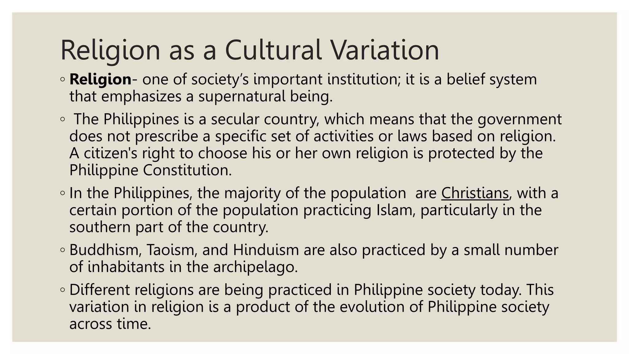 Lesson 1 – gender, ethnicity,religion | PPTX