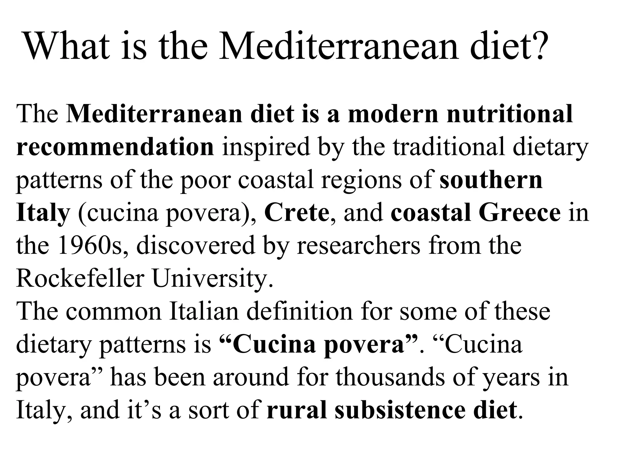 Lesson 1 general mediterranean diet | PPT | Nutrition | Healthy Living