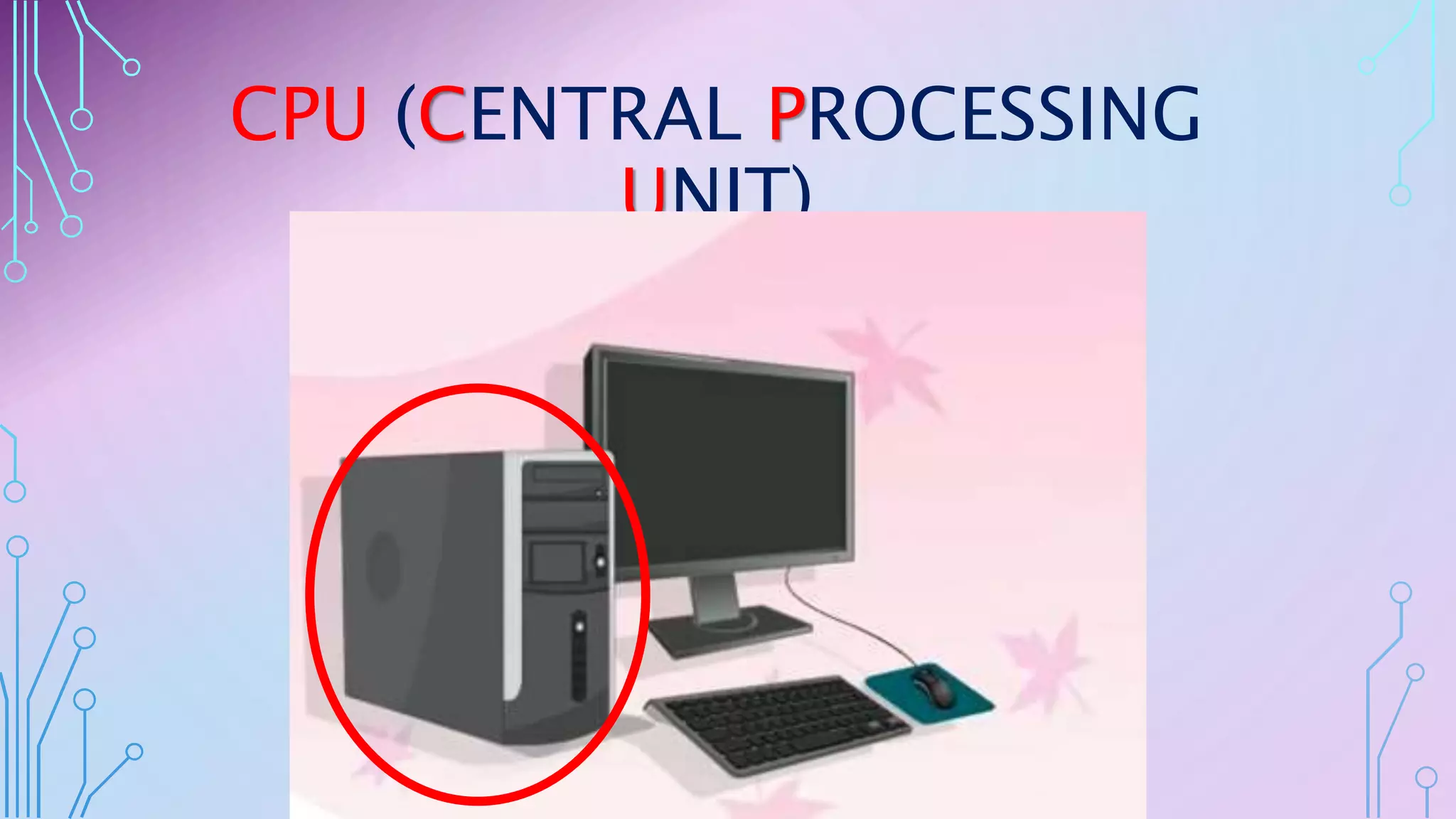 Computer Parts Lesson 1 | PPTX