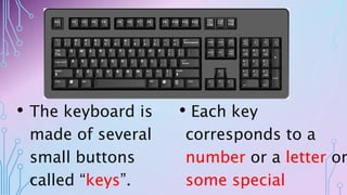 Computer Parts Lesson 1 | PPTX