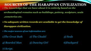 Harappan Civilizations ICSE History & Civics | PPTX