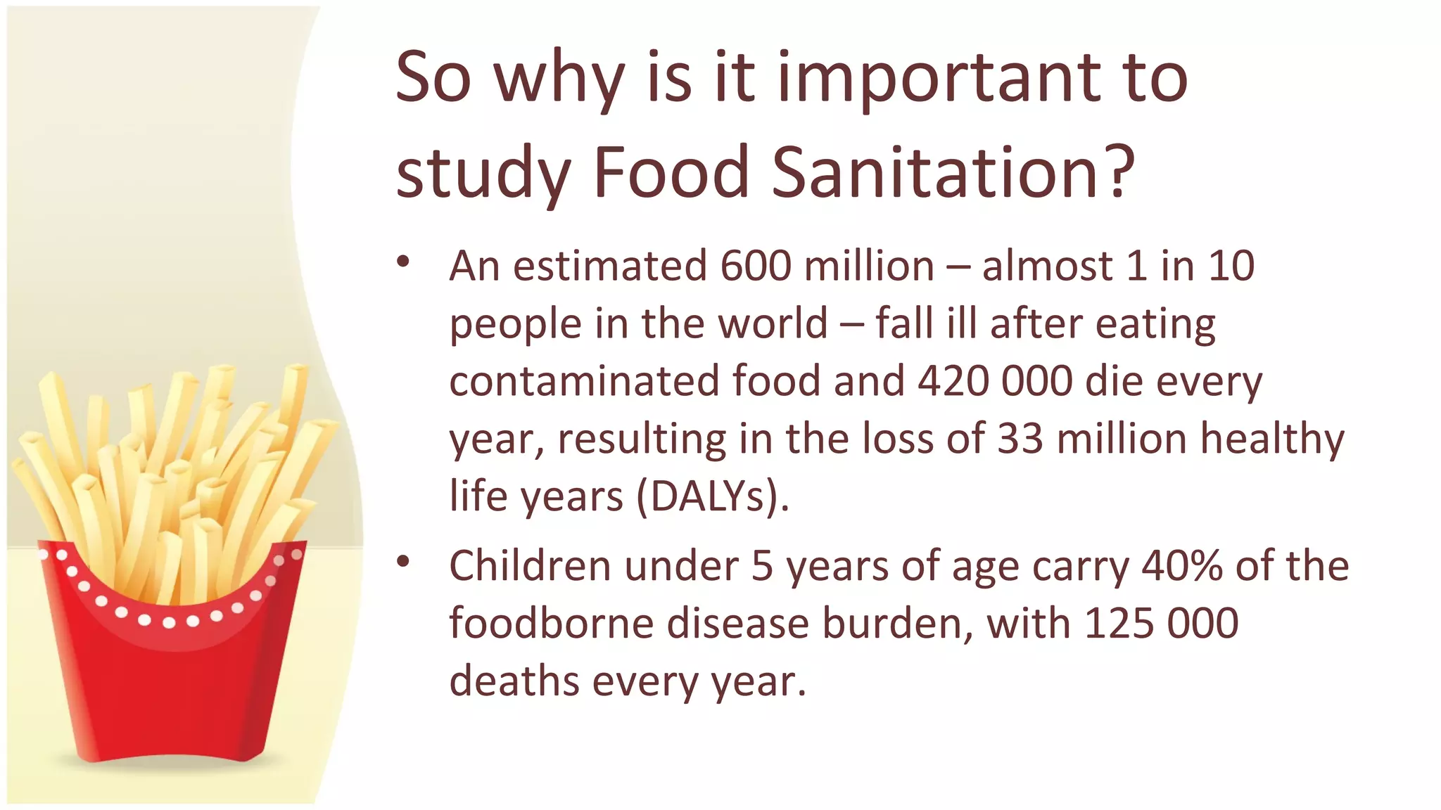 Lesson 1 Introduction to Food Safety | PPT