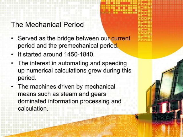 Historical background of ICT | PPTX | Science
