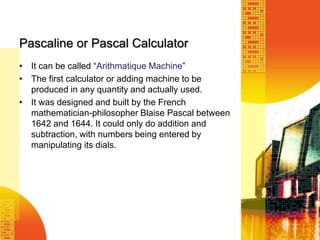 Historical background of ICT | PPTX