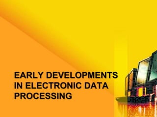 Historical background of ICT | PPTX