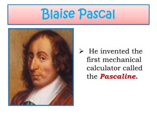 Lesson 1 history of computer (grade 1) | PPTX