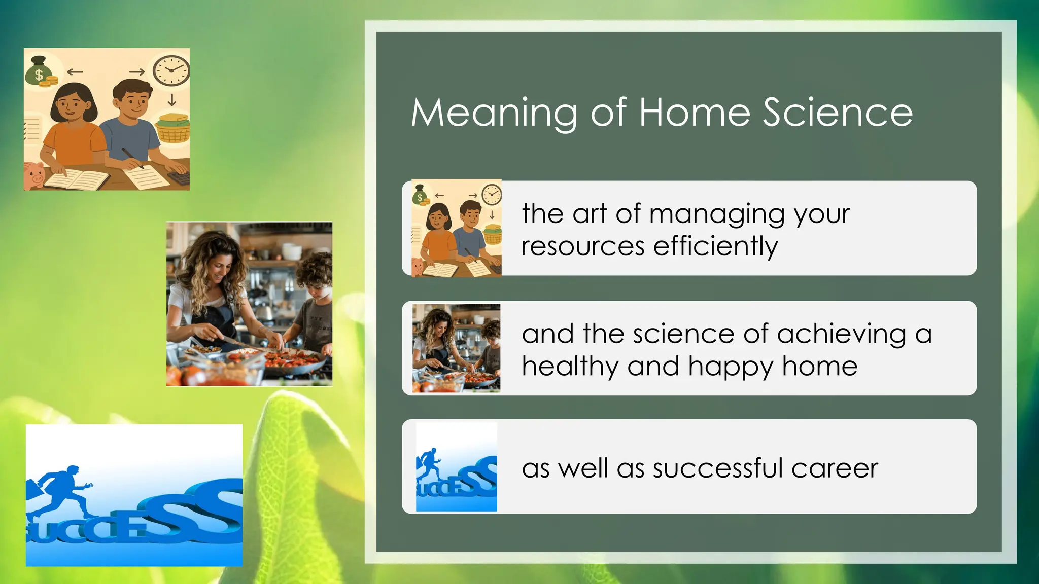 What is Home Science?- NIOS Secondary L1 | PPTX