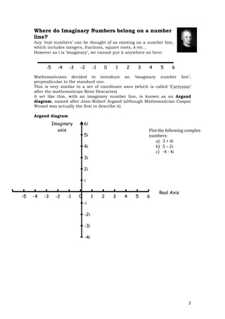 Lesson 1 imaginary and complex numbers p1 8 | PDF