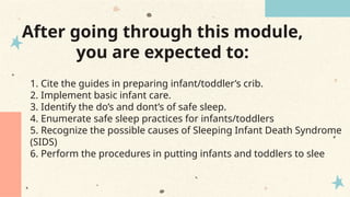 LESSON_1_INFANT AND TODDLER'S_CRIB_AND_BASIC_INFANT_CARE.pptx