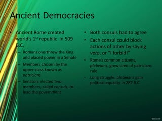 Influences On American Colonial Govt | PPTX