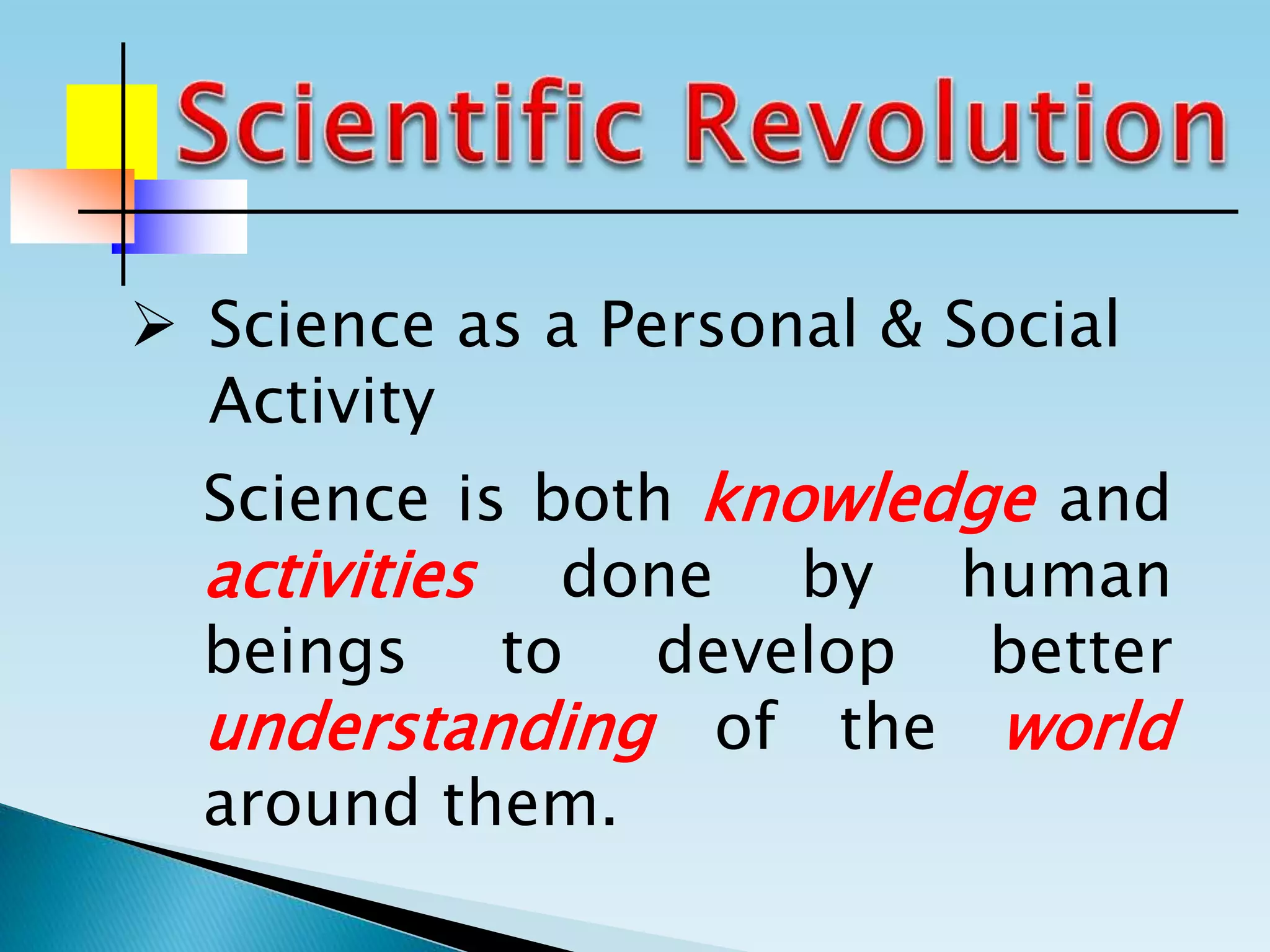 Lesson 1 intellectual revolutions that define society | PPTX